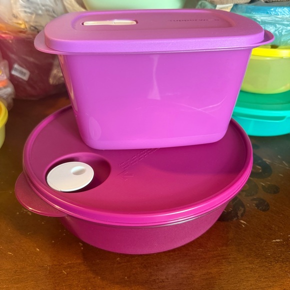 Tupperware | Kitchen | Tupperware Crystalwave Microwave Container Set ...